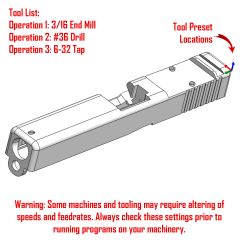 Glock Compatible Blueprints and 3D CAD models